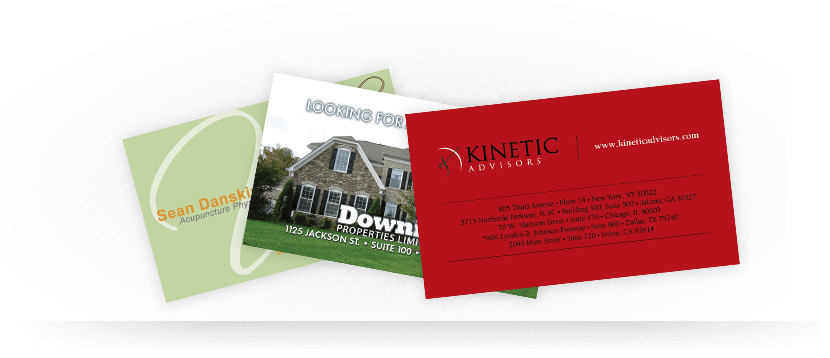 PostNet Bronx | 2x3.5 Spot UV Business Cards