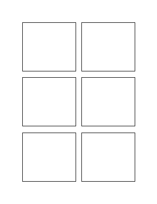 Template for Avery Presta® T00-0HQ rectangle Labels 2.75" x 3" | Avery ...