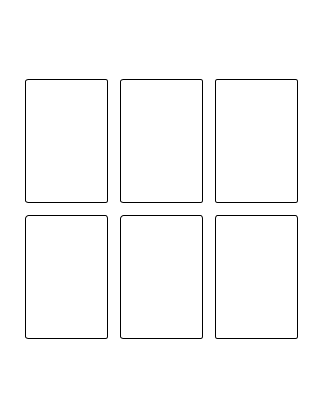 Template for Avery Presta® T00-710 rectangle Labels 3.37" x 2.25 ...