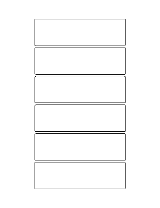 Template for Avery Presta® T00-1XY rectangle Labels 1.5" x 5" | Avery ...