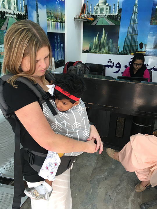 Welcome Home from India, Sikes Family! | America World