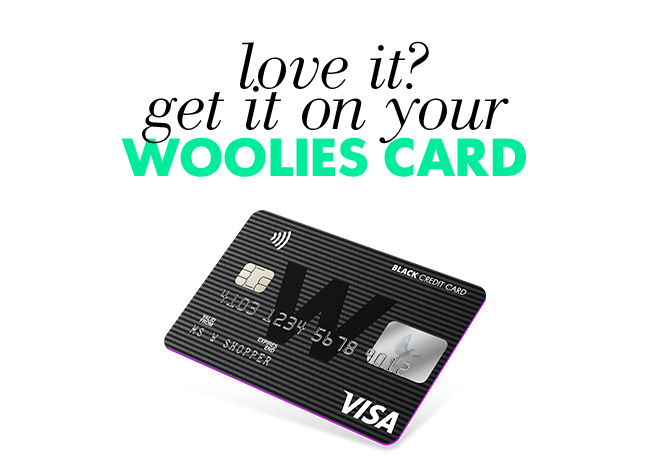 Woolies Financial Services | CREDIT CARD ESTATEMENT
