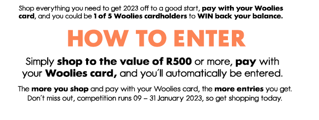 Woolies Financial Services | CREDIT CARD ESTATEMENT