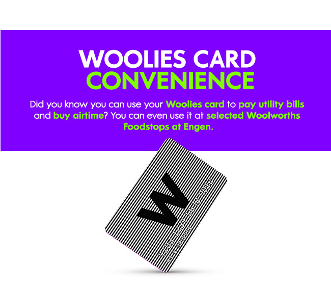 Woolies | Financial Services | STORE CARD ESTATEMENT
