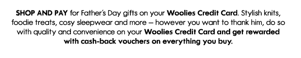 Woolies Financial Services | CREDIT CARD ESTATEMENT