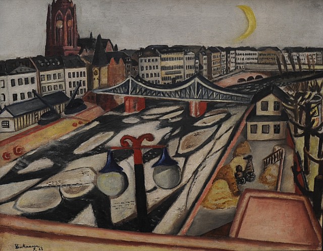 Max Beckman, Frankfurt, Eisgang 1923 | Foto | Annelene van der Valk’s ...