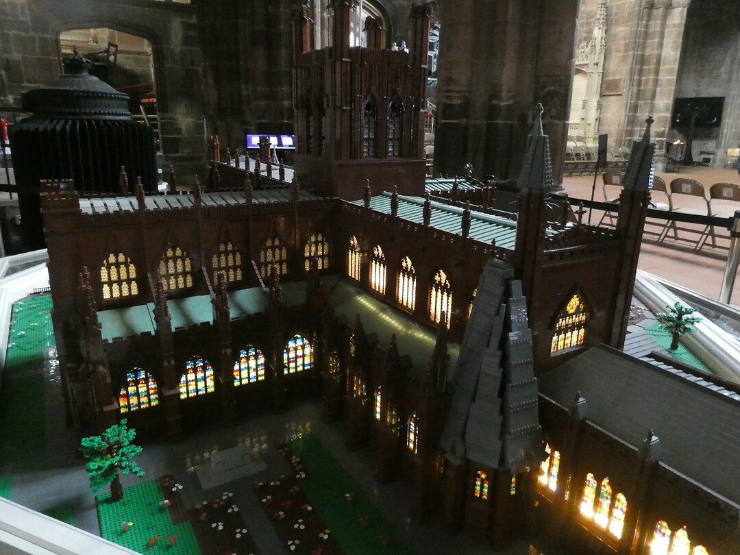 Kathedraal van Chester in lego | Foto | Annemiek Tubbing’s reisblog