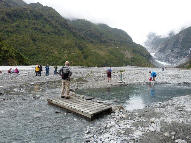 Aan de gletsjerrivier van de Franz Josefglacier | Foto | Arnoud en ...