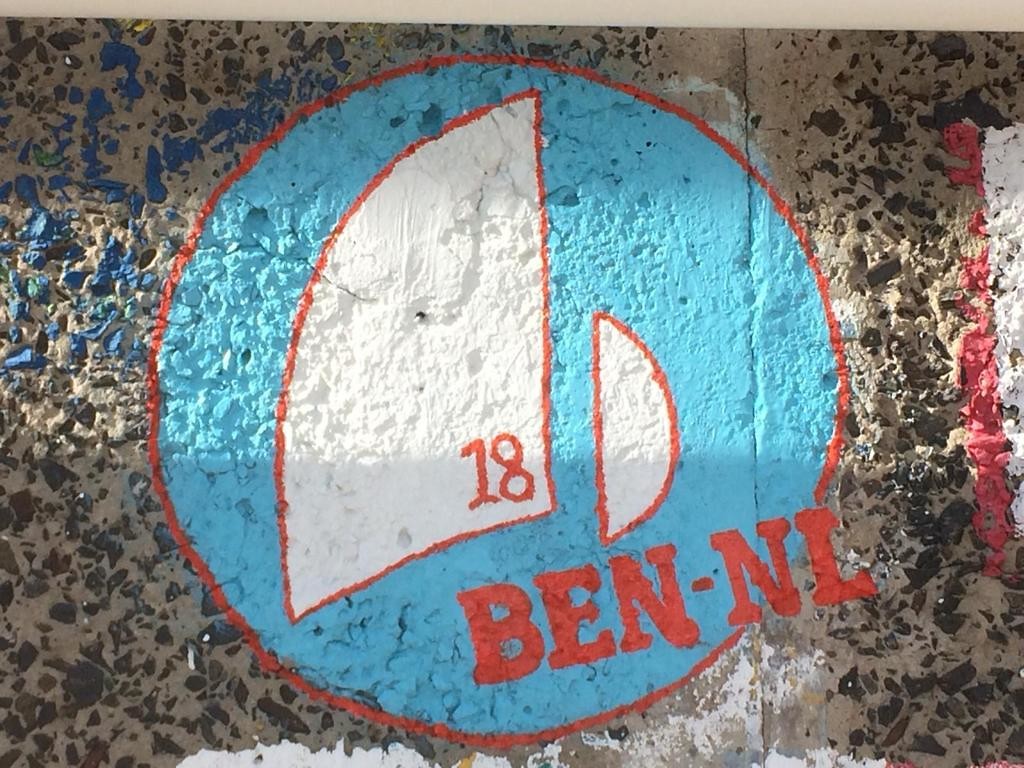 logo BEN-NL op de wall of fame | Foto | Marielle Mulder’s reisblog