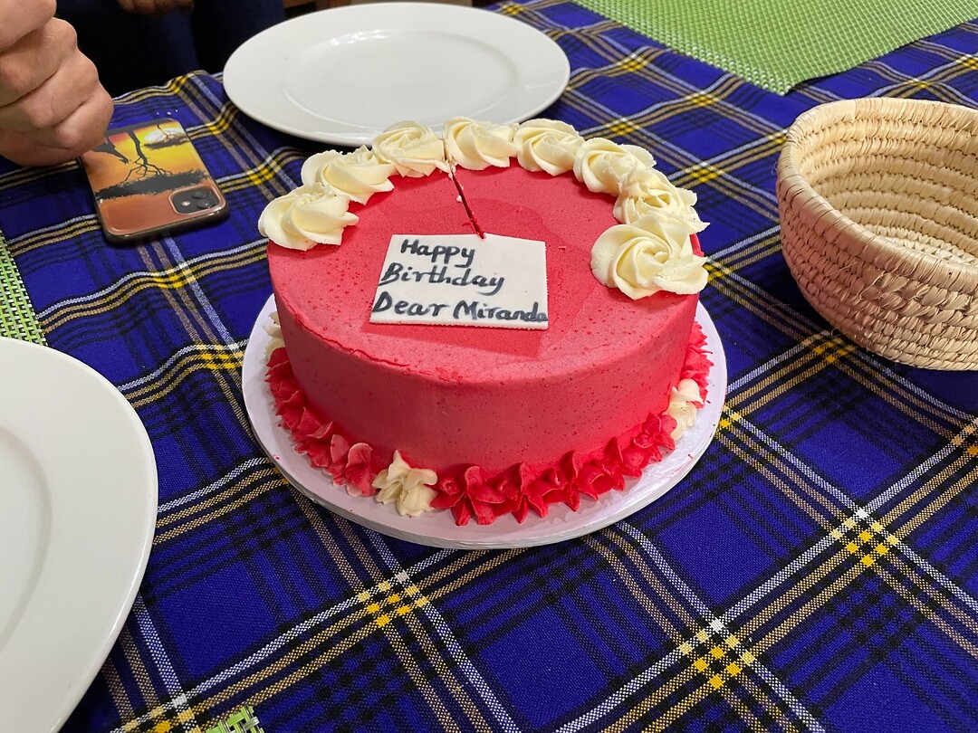 Roze taart | Foto | Reisblog Ben en Miranda