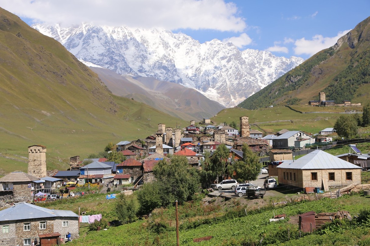 Ushguli overzicht | Foto | Fernweh’s reisblog