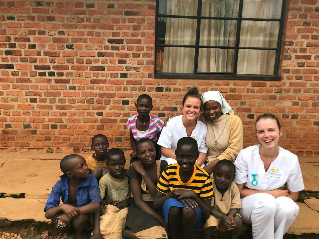 Weg naar Muhima hospital | Foto | Emmy en Yanaika in Rwanda