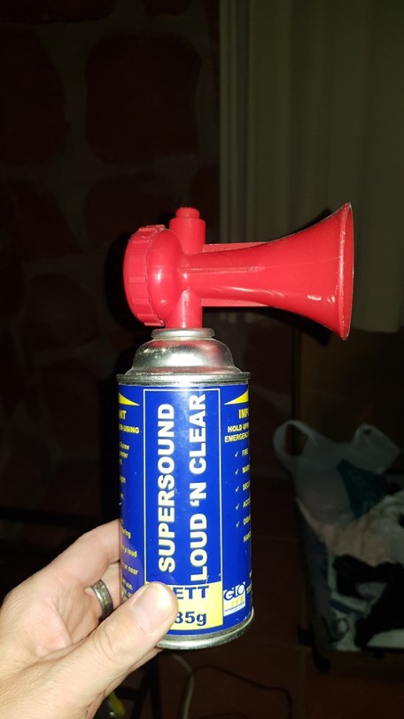 Alarm toeter | Foto | Brenda, Mike en Chloë’s reisblog