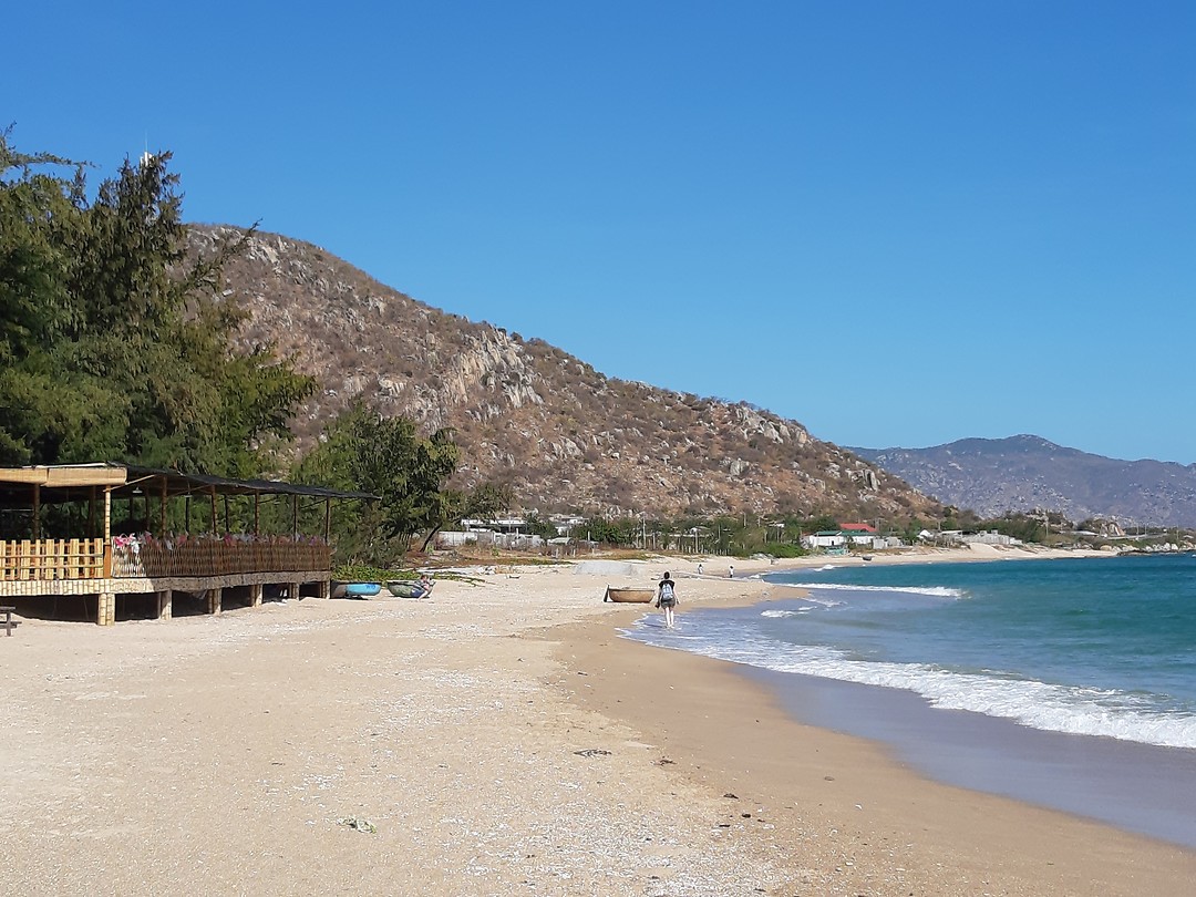 Strand aan de Zuid-Chinese Zee bij een van de stops onderweg | Foto ...