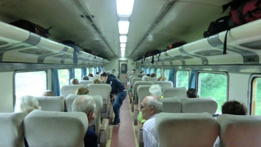 CIMG2706 Trein coupe 1e klas | Foto | Thailand en Maleisie