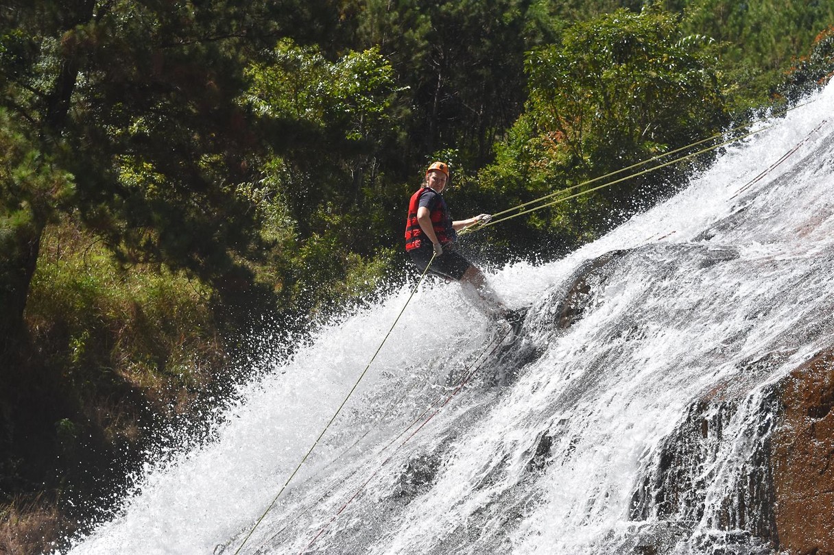Canyoning (1) | Foto | Reisdagboek Vietnam 2019