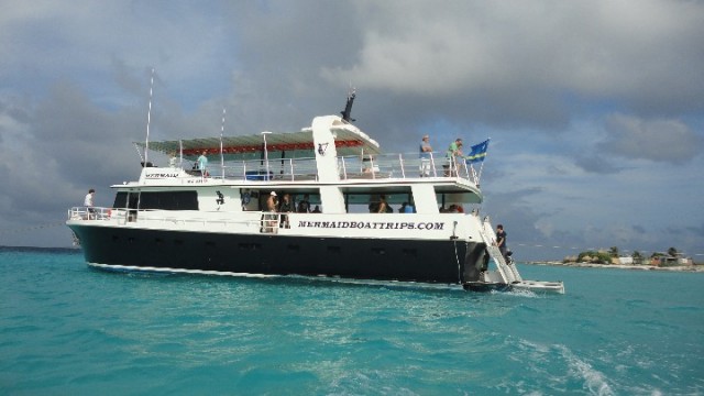 De boot die ons naar klein curacao bracht | Foto | Jeroen en Anouk in ...