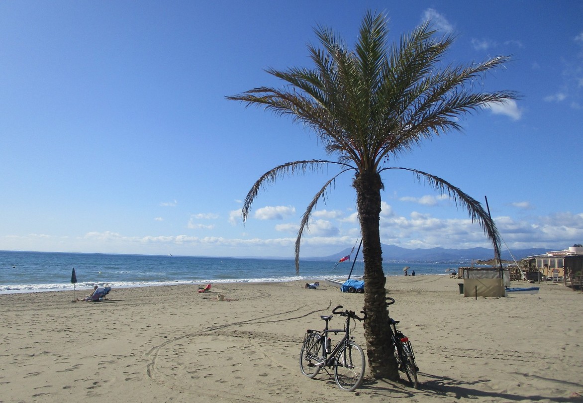 5-11, het strand bij Elviria | Foto | Jet & Wim’s reisblog