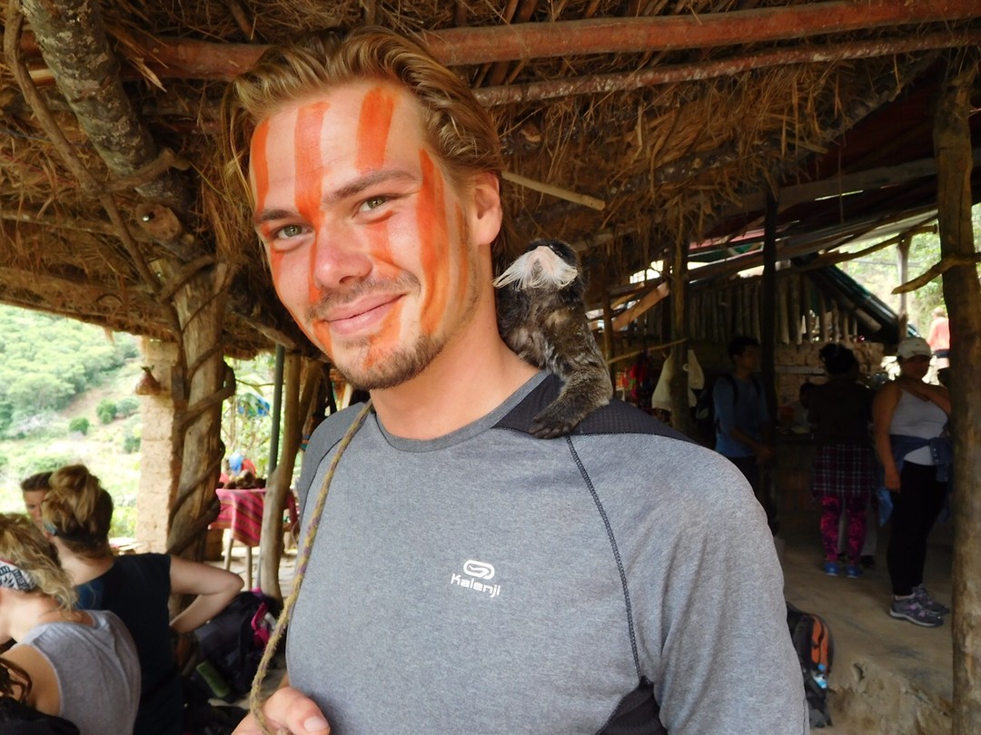 Geverfd als een strijder | Foto | Lisa & Jordi de wereld rond