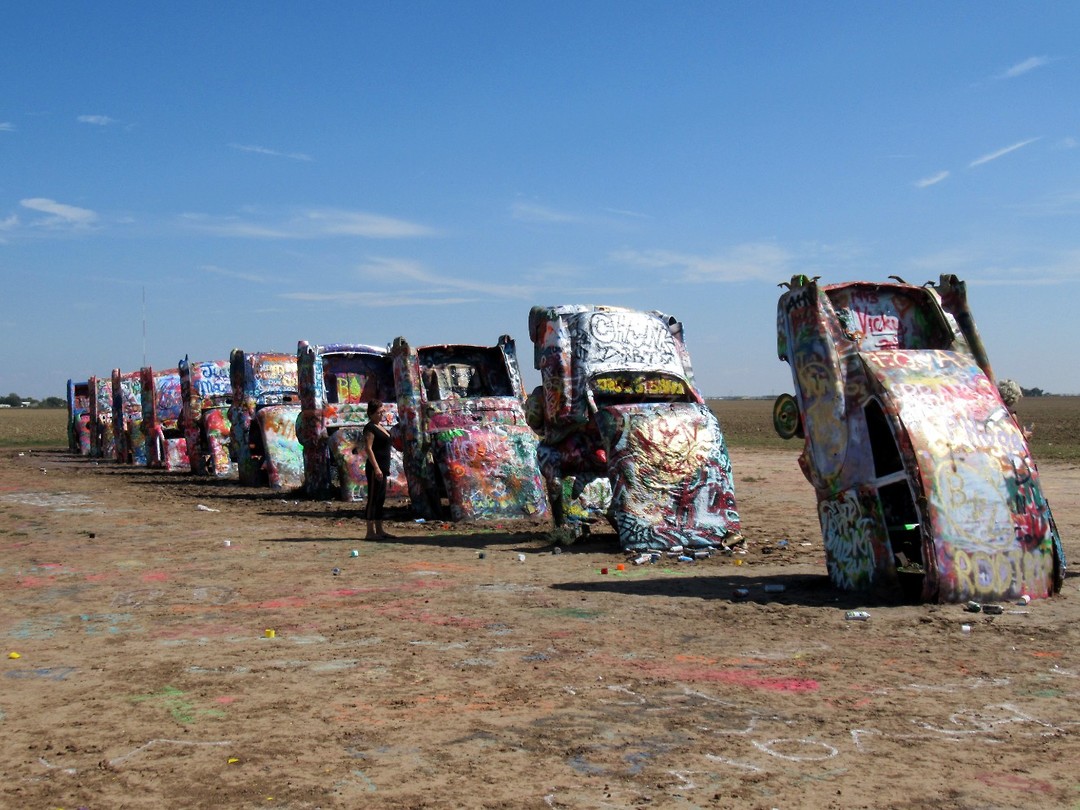 The Cadillac Ranch | Foto | Klaas en Diny Jut’s reisblog