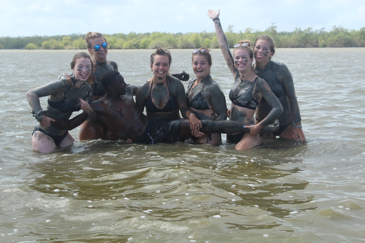 Modderbad | Foto | Marcia in Suriname