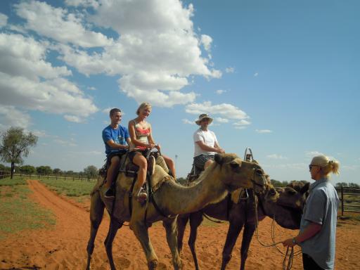 Kameel rijden | Foto | Marjolein goes Down Under (again)