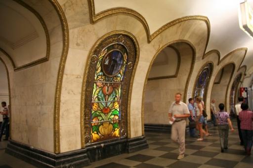 Metro Moskou | Foto | Bas op reis