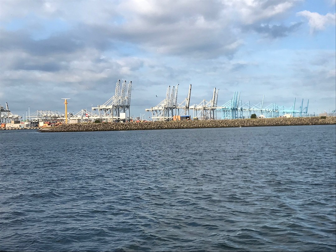 Uitzicht op de haven Rotterdam | Foto | Nicole’s reisblog