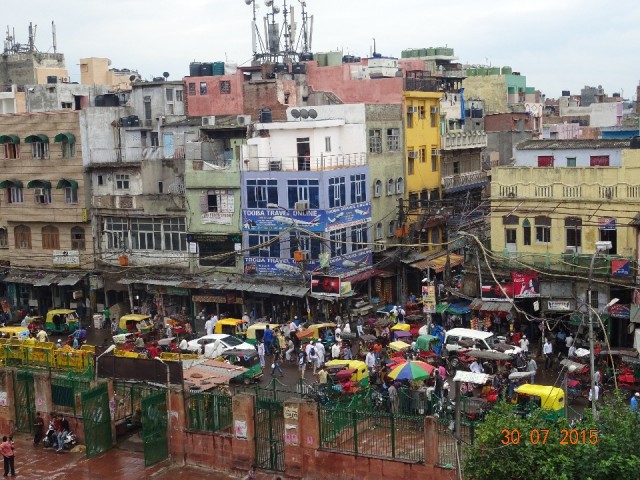 Drukke straat | Foto | Carmen Barba Claassens’s reisblog