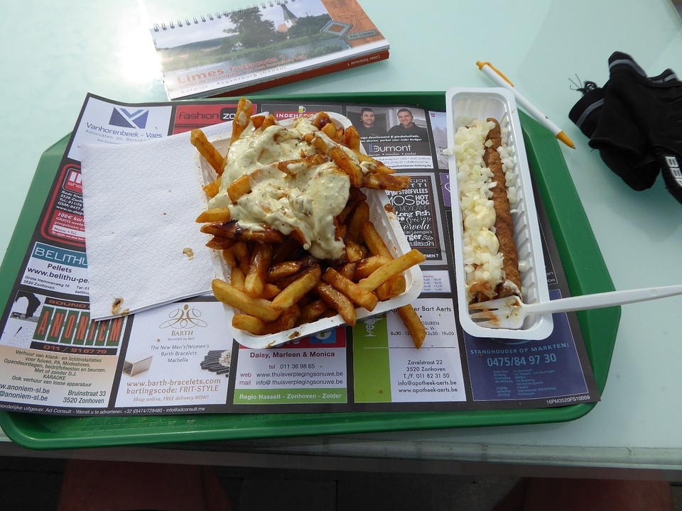 Laatste pak echte belgische friet!!! | Foto | Rob Goossens’s reisblog