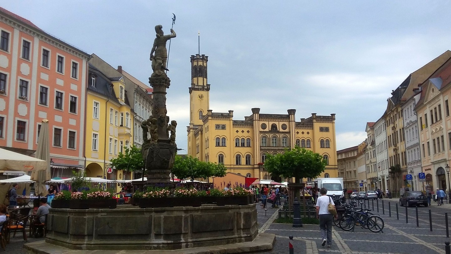 Zittau, het marktplein | Foto | RiFra’s reisblog
