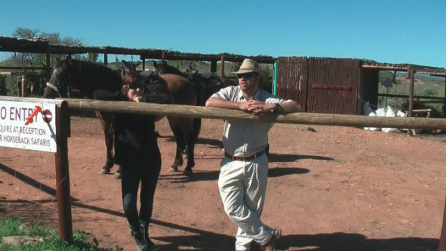 olifant rijden op buffelsdrift | Foto | Sam's reisblog Zuid-Afrika
