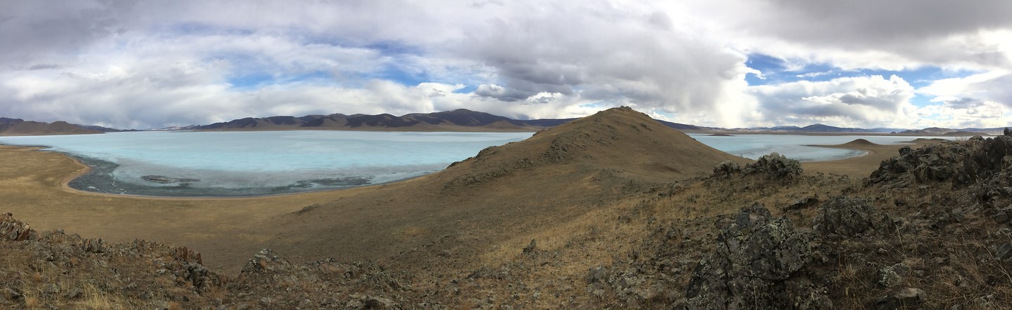 Bevroren meer | Foto | Driving the Silk Route