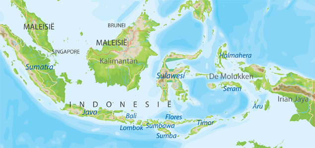 Kaart Maleisië & Indonesië | Foto | Tijn & Loes’s reisblog