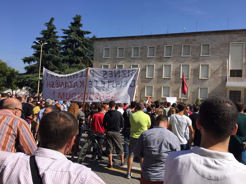 demonstratie | Foto | Tom's reizen & verhalen