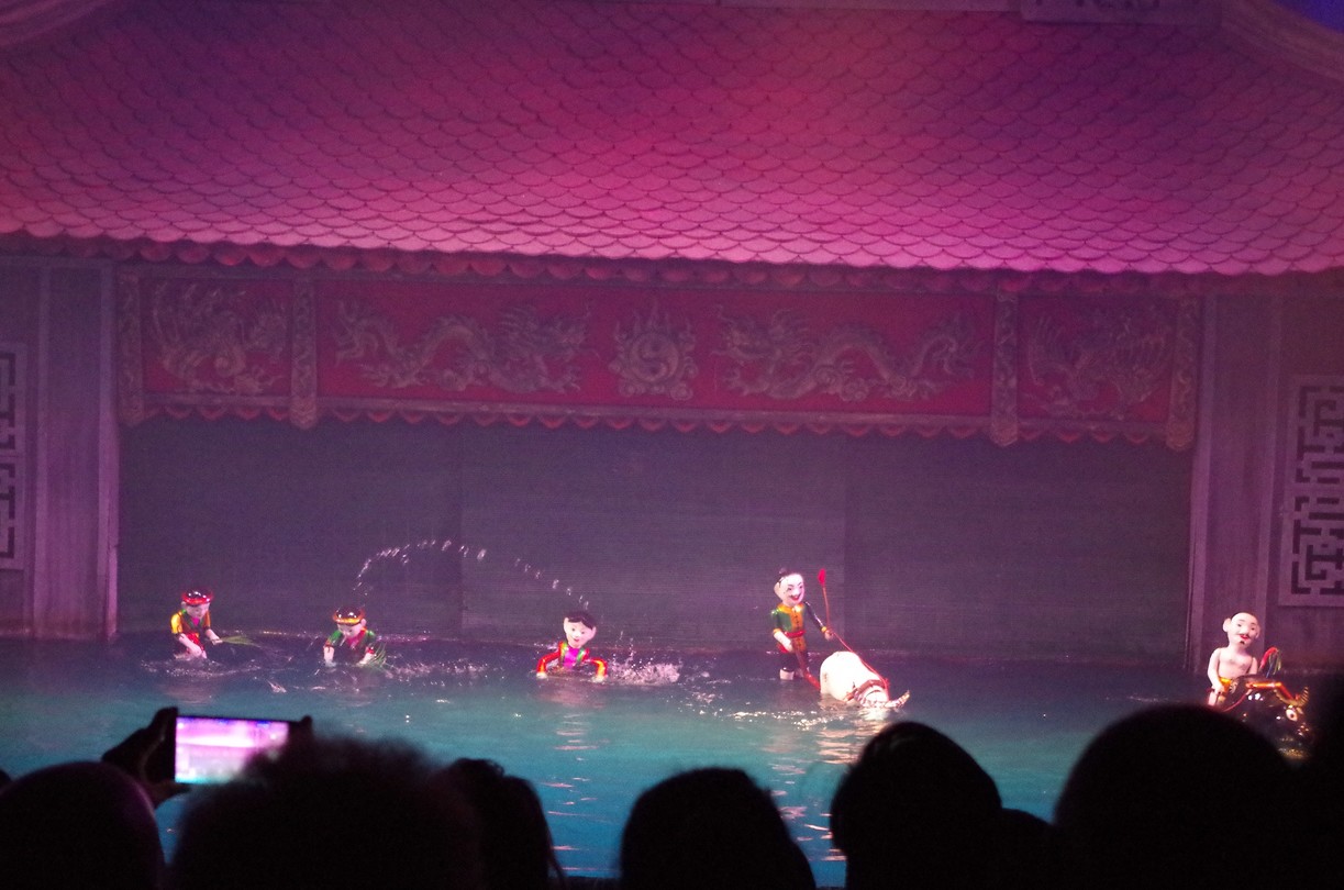 Waterpuppet show | Foto | Tom en Loes’s reisblog