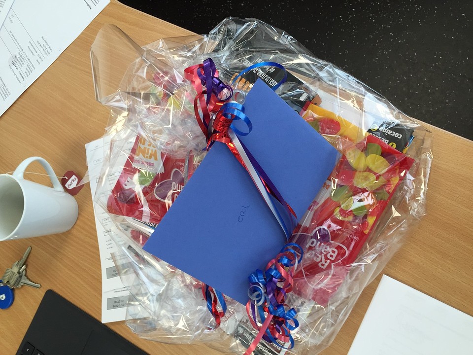 Veilige reis gewenst door de Collega's.. ! | Reisverhaal ...