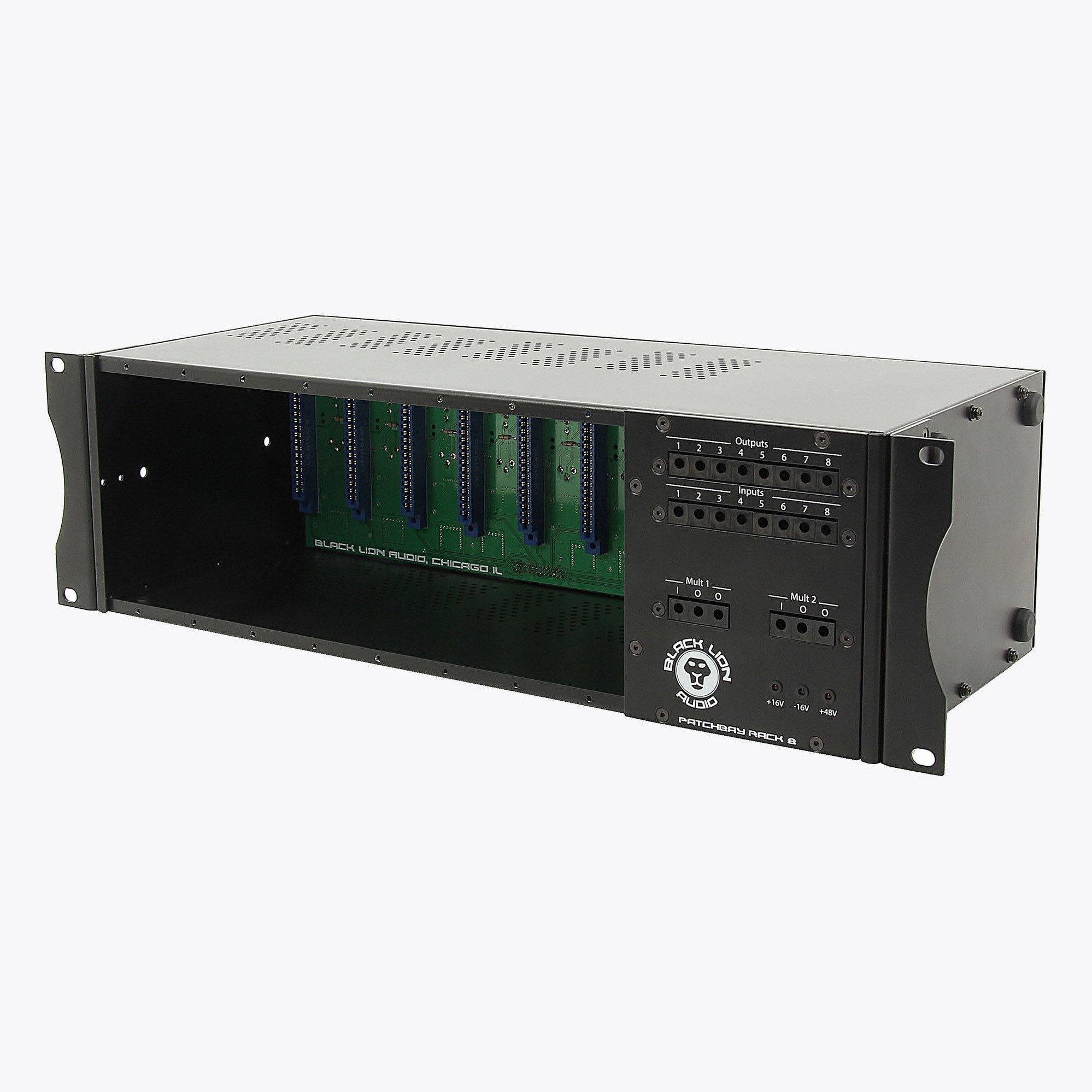 500 Series Rack with Built-In Patchbay | Erikson Audio