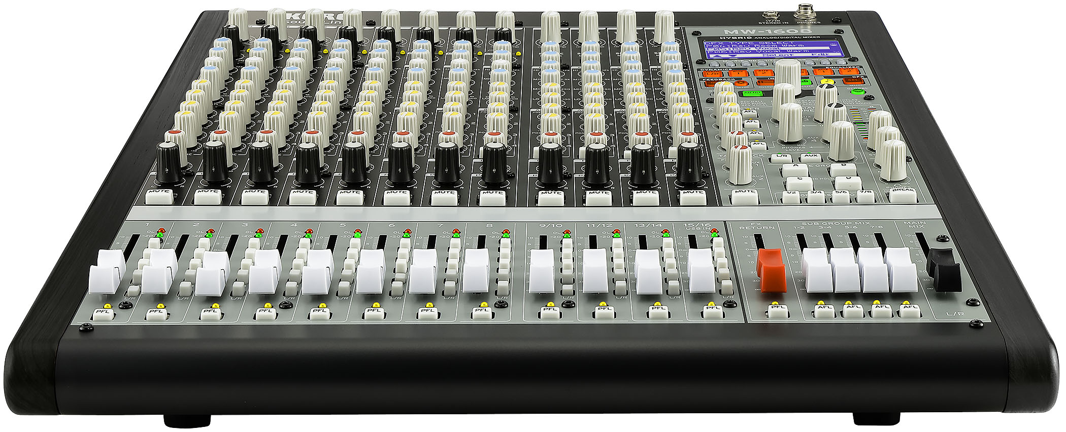 16-Channel Hybrid Analog / Digital Mixer | Erikson Music