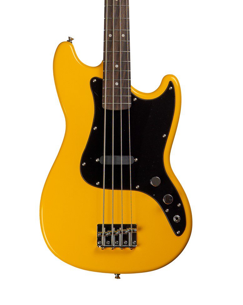 4-string M-Master Style 30" Scale Electric Bass With Bag, Yellow ...