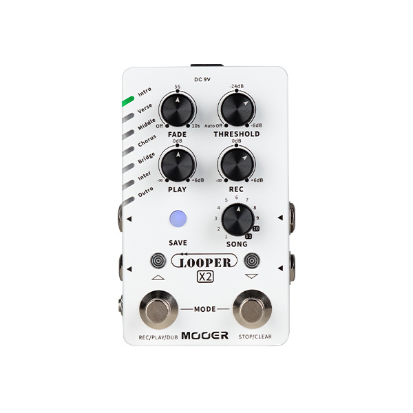 Looper X2 Stereo Looper Effects Pedal | Erikson Music