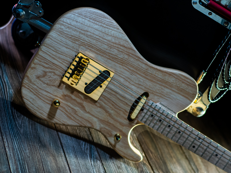 Nele Standard Series Electric Guitar, Natural | Erikson Music