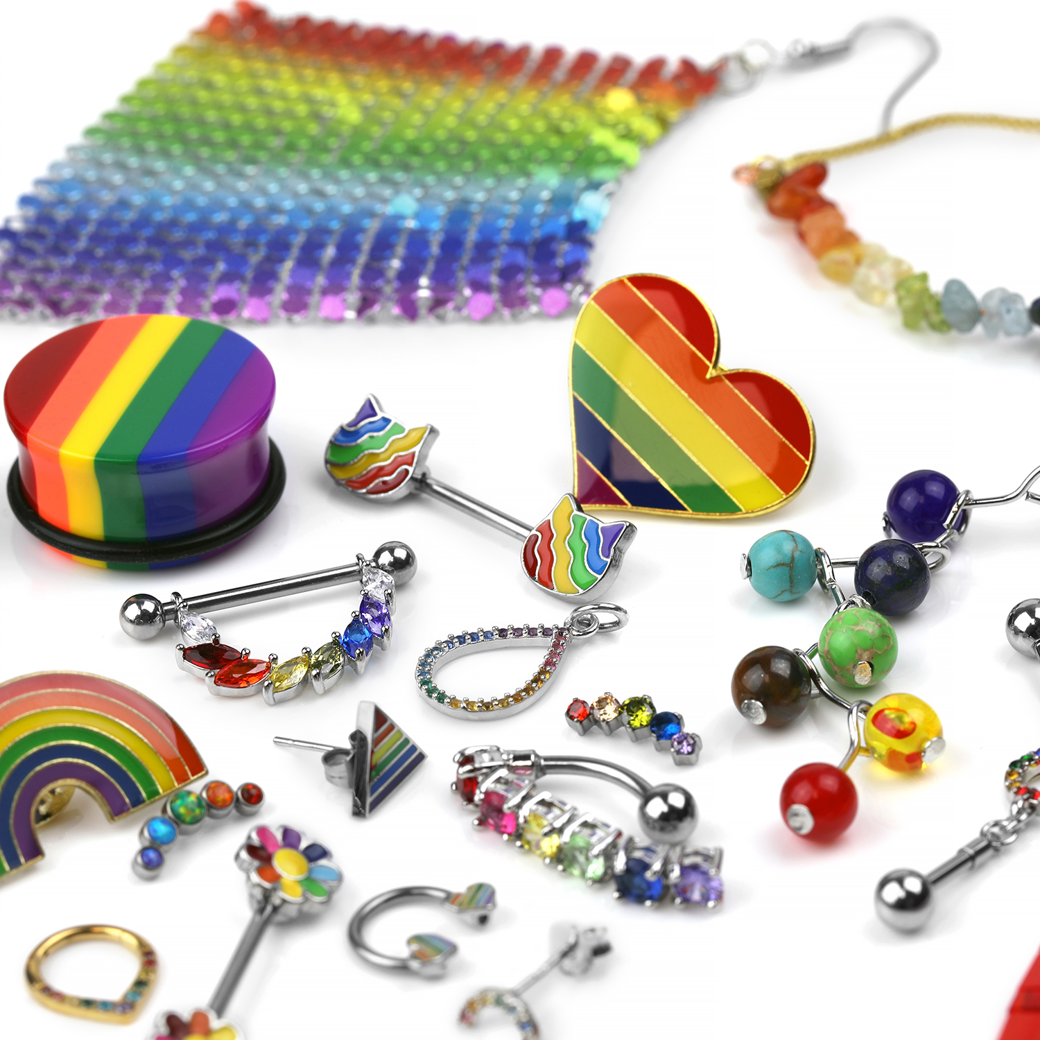 Browse Body Jewelry By Color