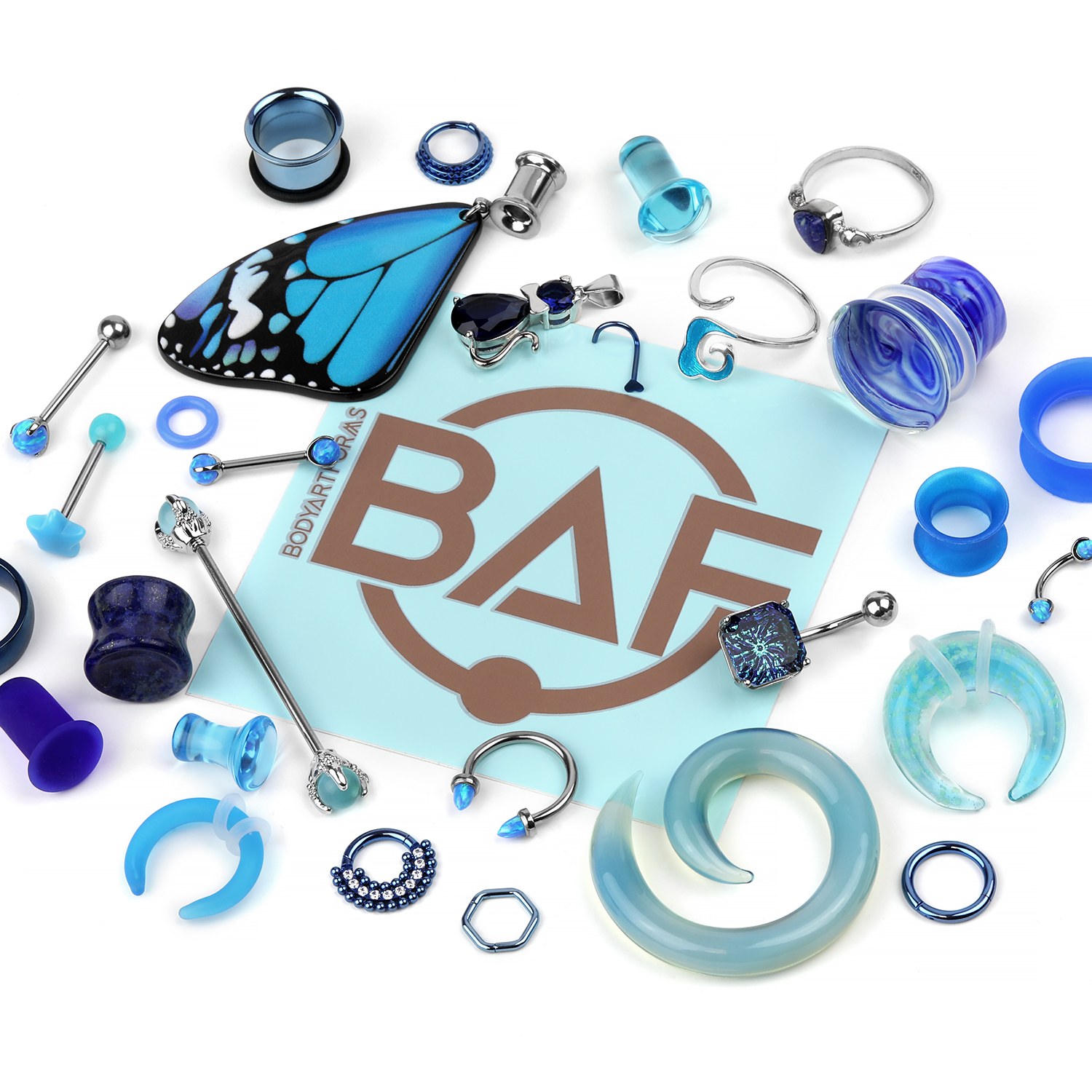 Browse Body Jewelry By Color