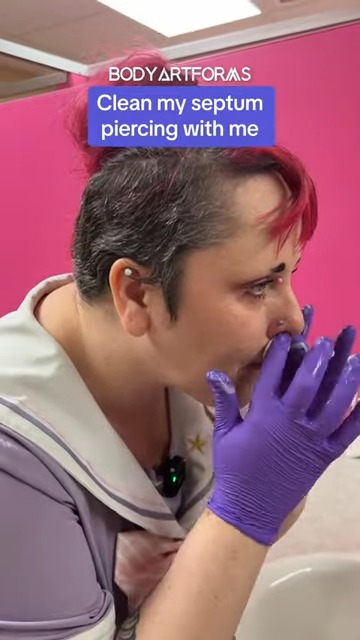 How To Clean A Healed Septum Piercing: Easy Steps