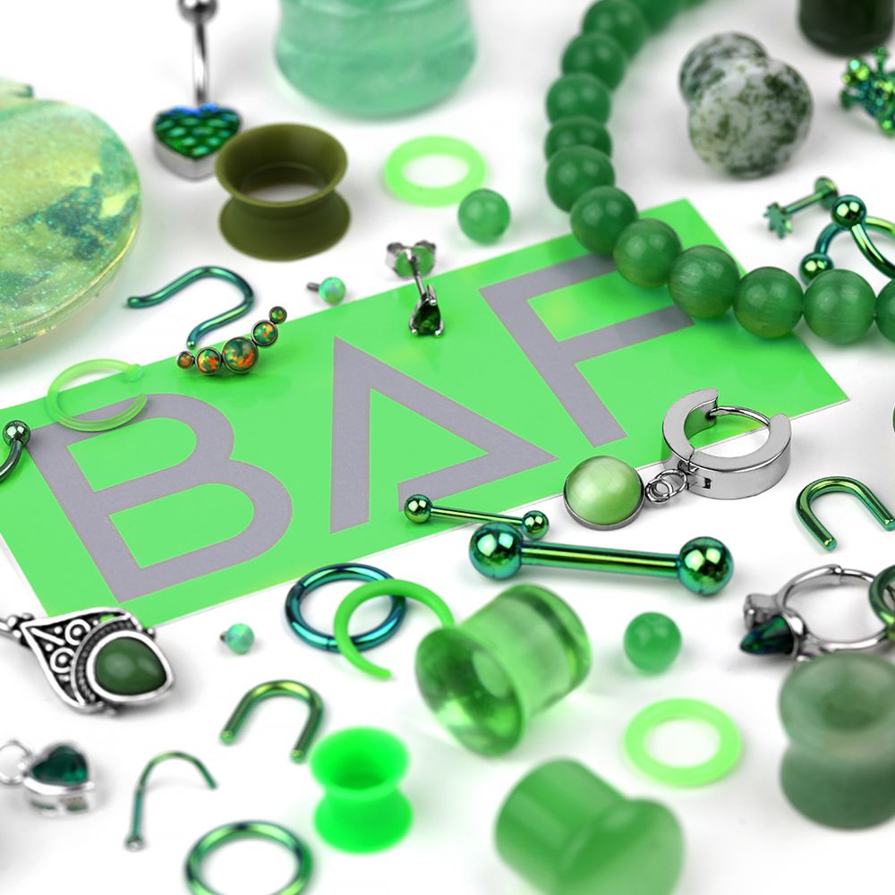 Browse Body Jewelry By Color