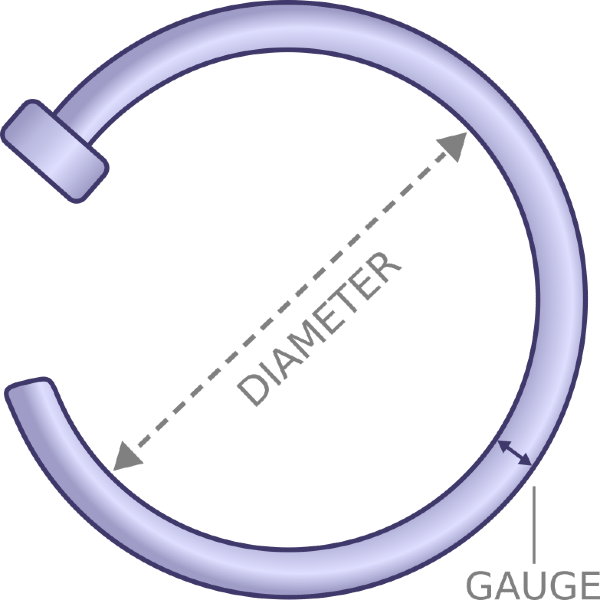 Body Jewelry Measurement Guide