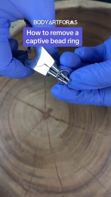 Captive Bead Ring Removal And Reinsertion