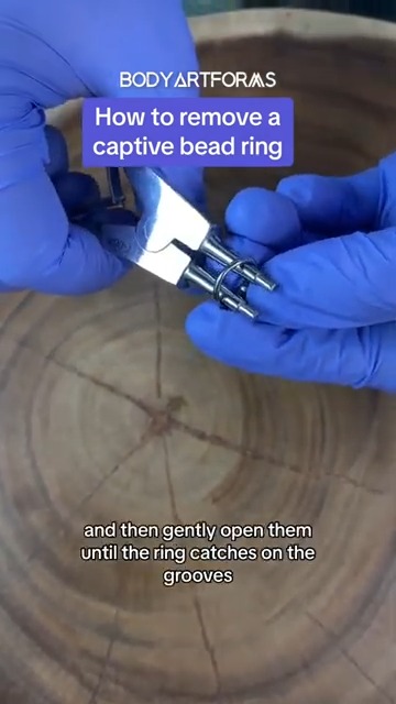 Captive Bead Ring Removal And Reinsertion