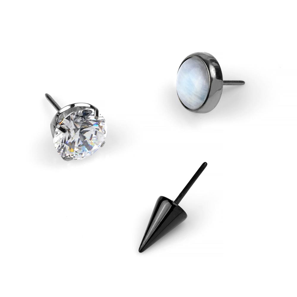 Loose Threadless & Threaded Ends For Body Jewelry